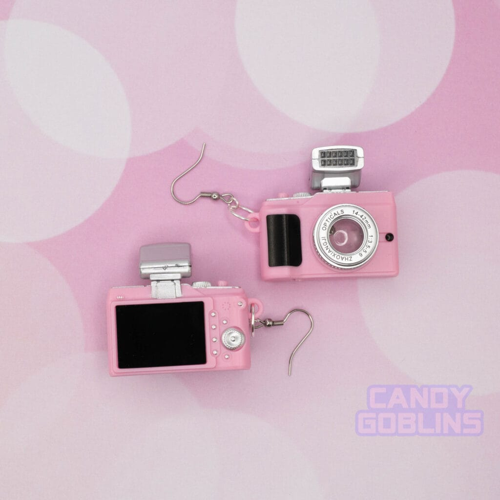 Camera Earrings – Candy Goblins