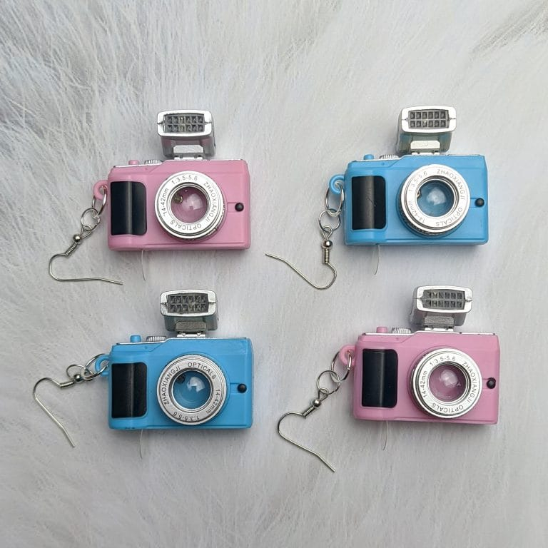 Camera Earrings - Candy Goblins