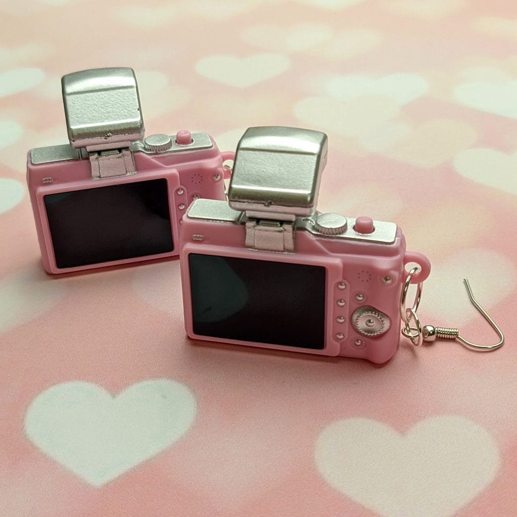 Camera Earrings - Candy Goblins
