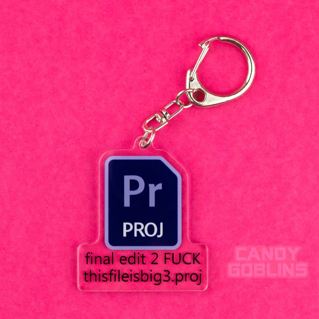 Premiere Pro Keychain – Candy Goblins