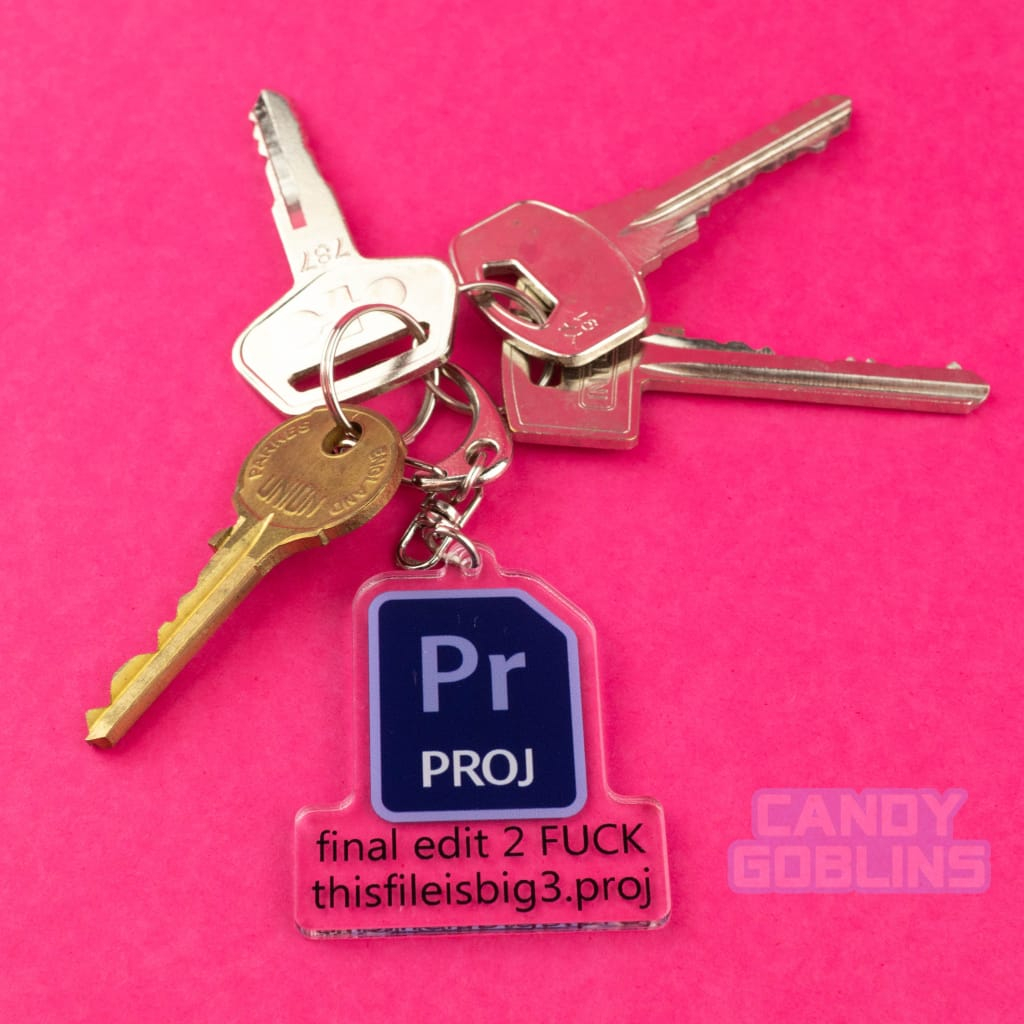 Premiere Pro Keychain – Candy Goblins